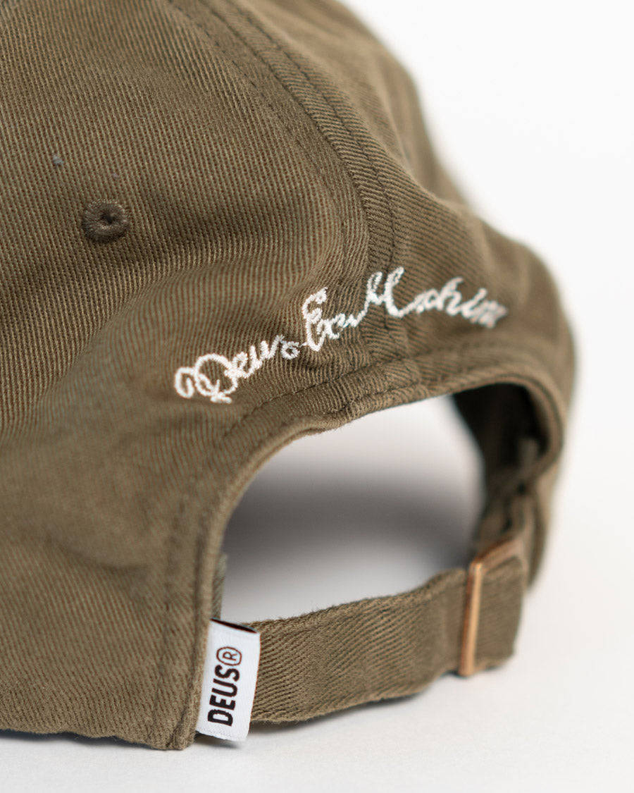 Boné Classics Dad Hat Mansion - Verde Militar – Deus Ex Machina Brasil
