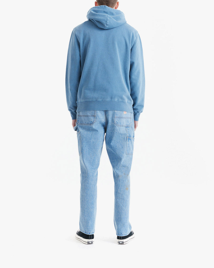 Moletom Classics Canguru Box Fit Shield Garment Dyed - Azul – Deus Ex ...